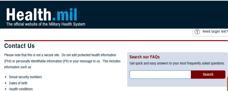How to Contact MHS GENESIS - MHS GENESIS Patient Portal